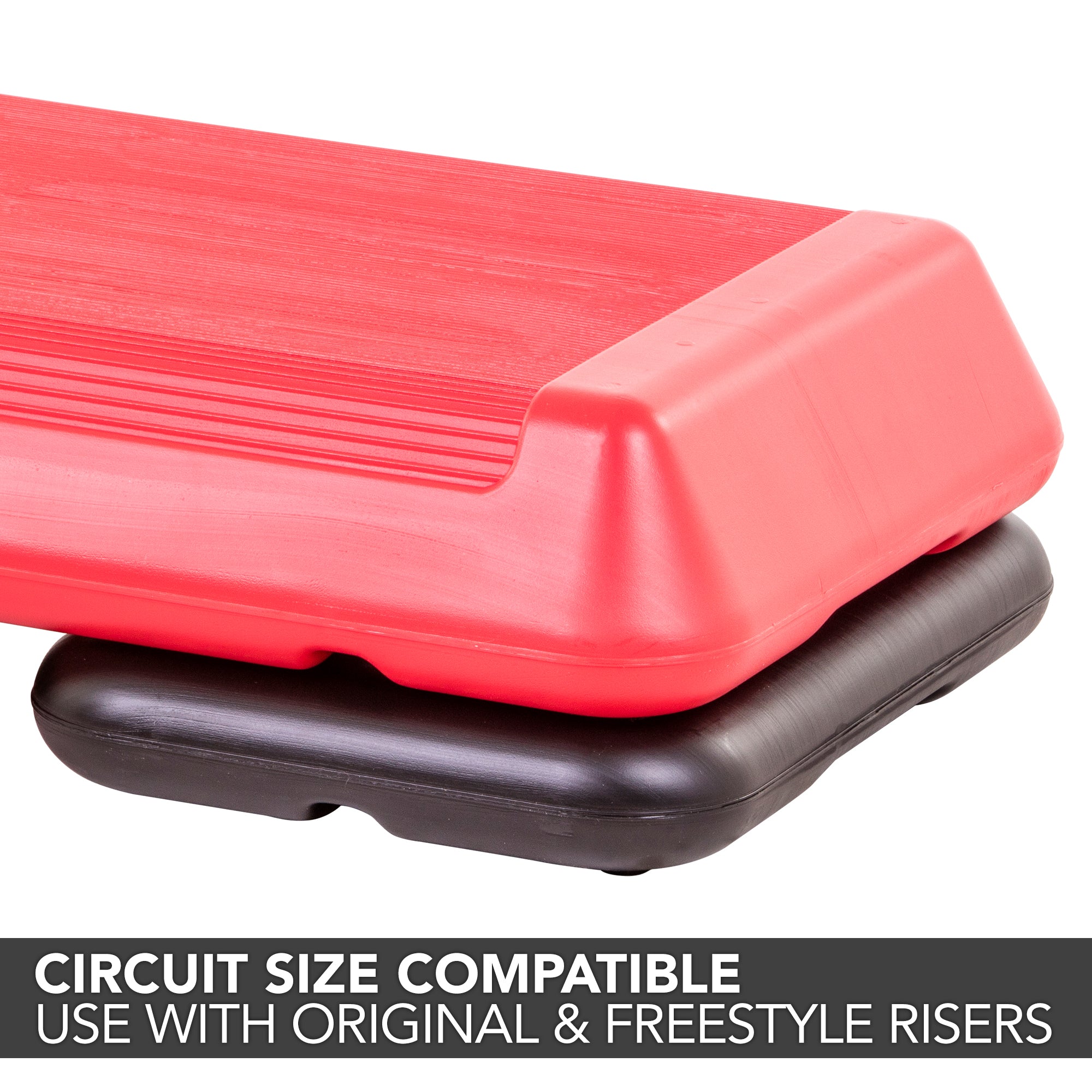 The Step Original Aerobic Exercise Risers with Nonskid Feet for Use wi ...