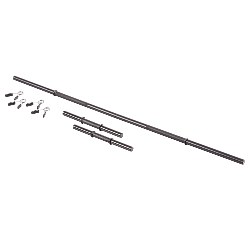 US Weight 105 Pound Barbell Weight Set for Home Gym| Adjustable Weight ...