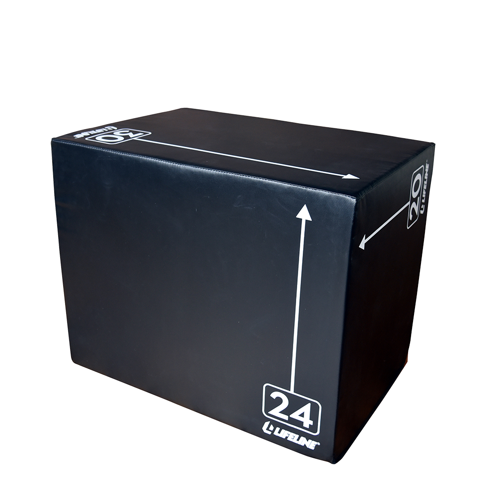 Lifeline Fitness 3-IN-1 FOAM PLYO BOX - Two Sizes Available