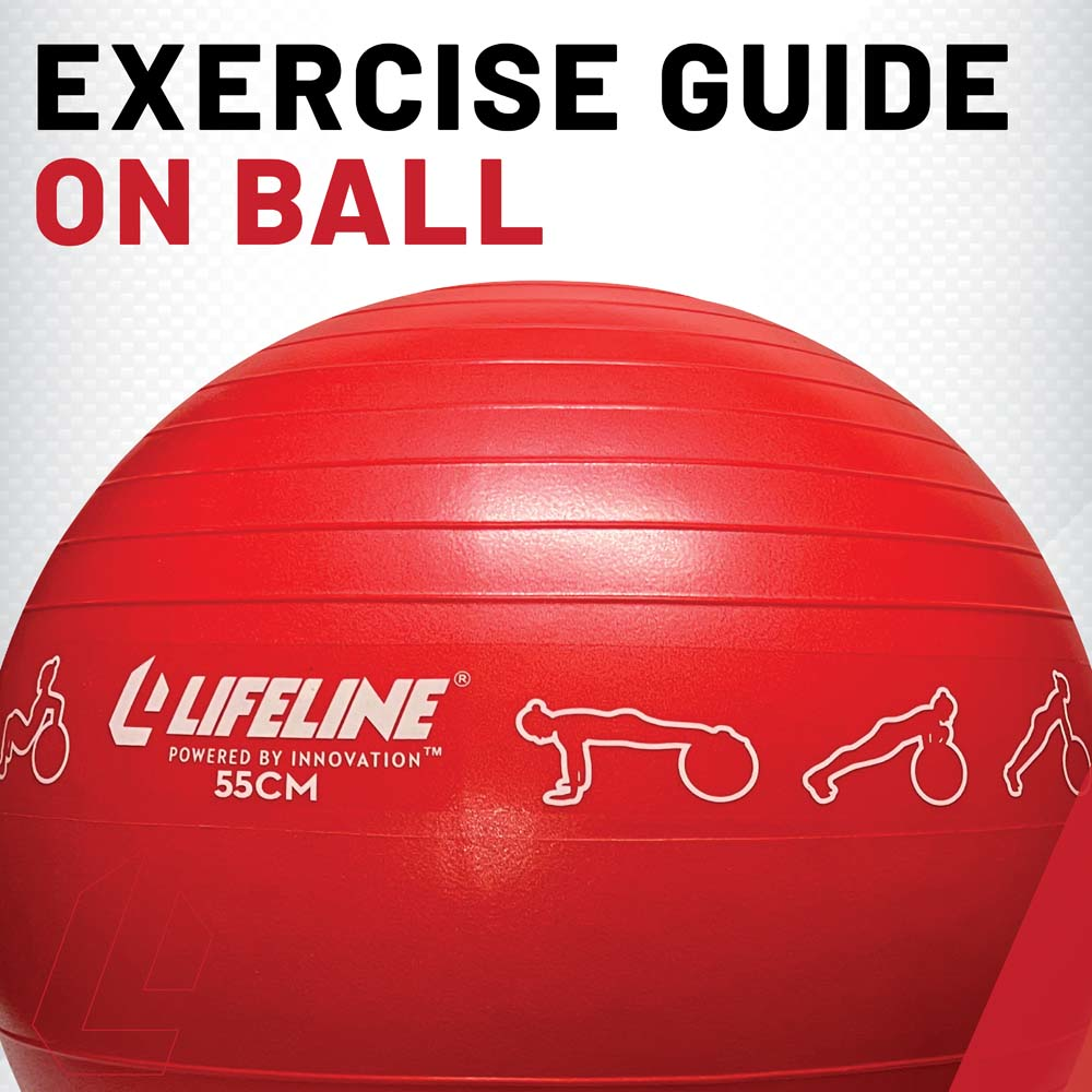 Lifeline Fitness Exercise Ball - Three Sizes Available