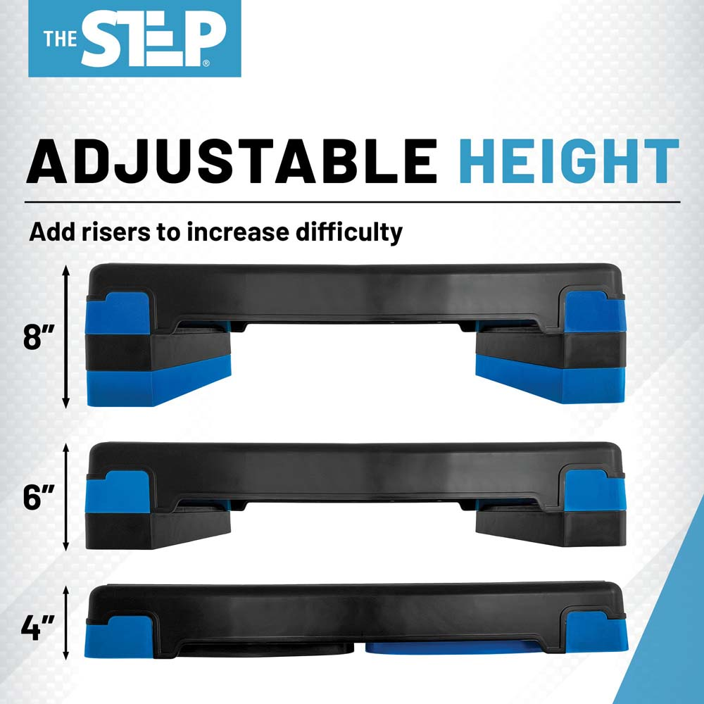 The Step - Adjustable 31" Circuit Step Platform for Cardio & Strength ...