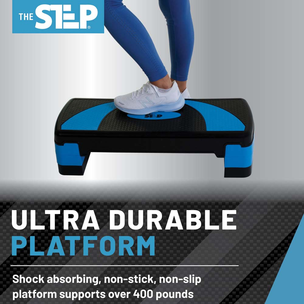 The Step - Adjustable 31" Circuit Step Platform for Cardio & Strength ...