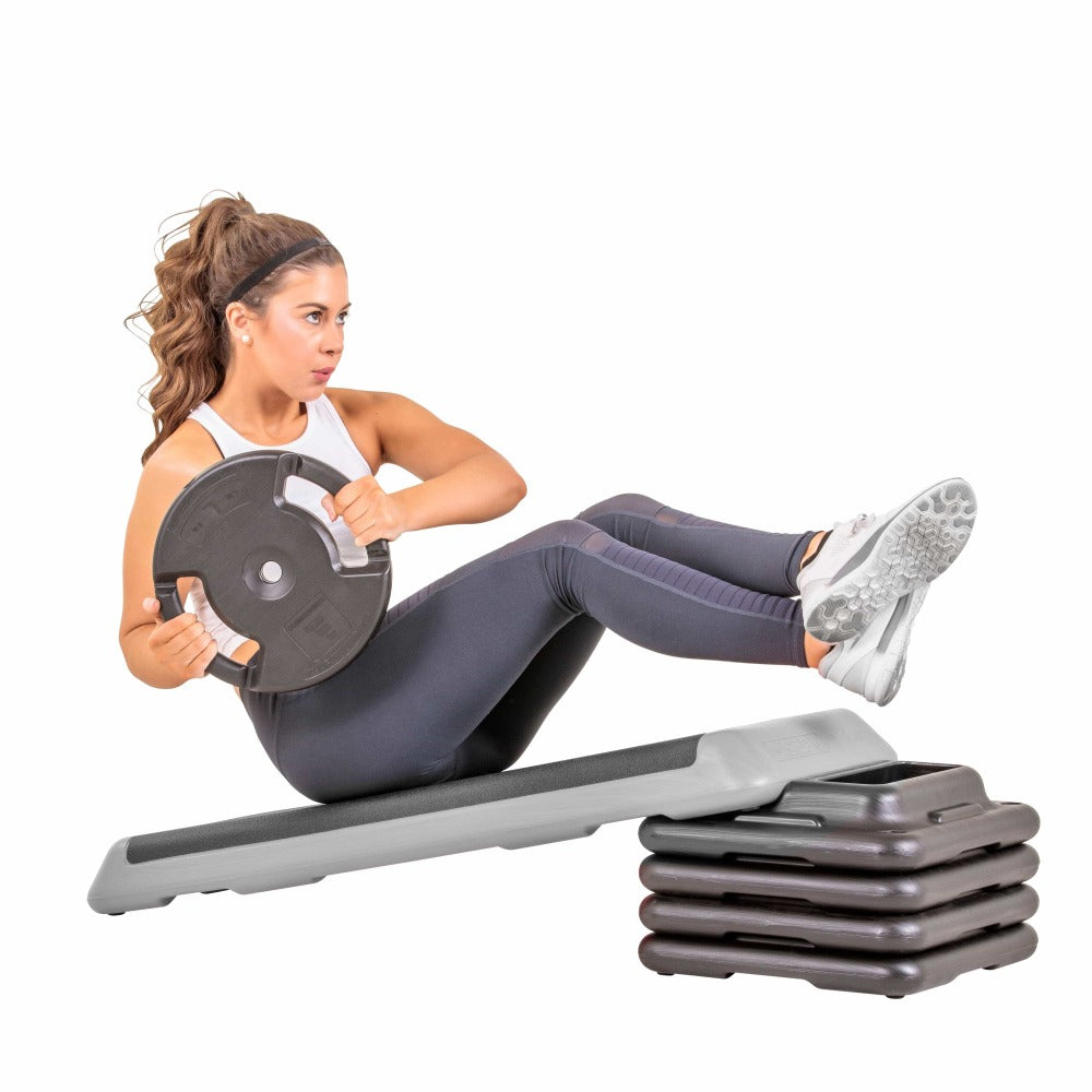 The Step Club Size Platform With 2 Freestyle and 2 Original Risers - G ...
